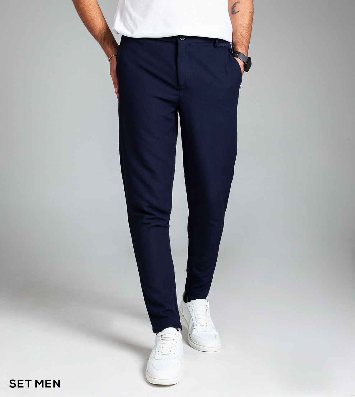 شلوار اسلش پارچه ای | پوشاک مردانه ست من